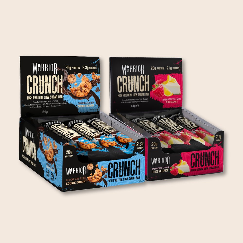 Warrior Crunch Protein Bar (12 Bars) | WOAH!