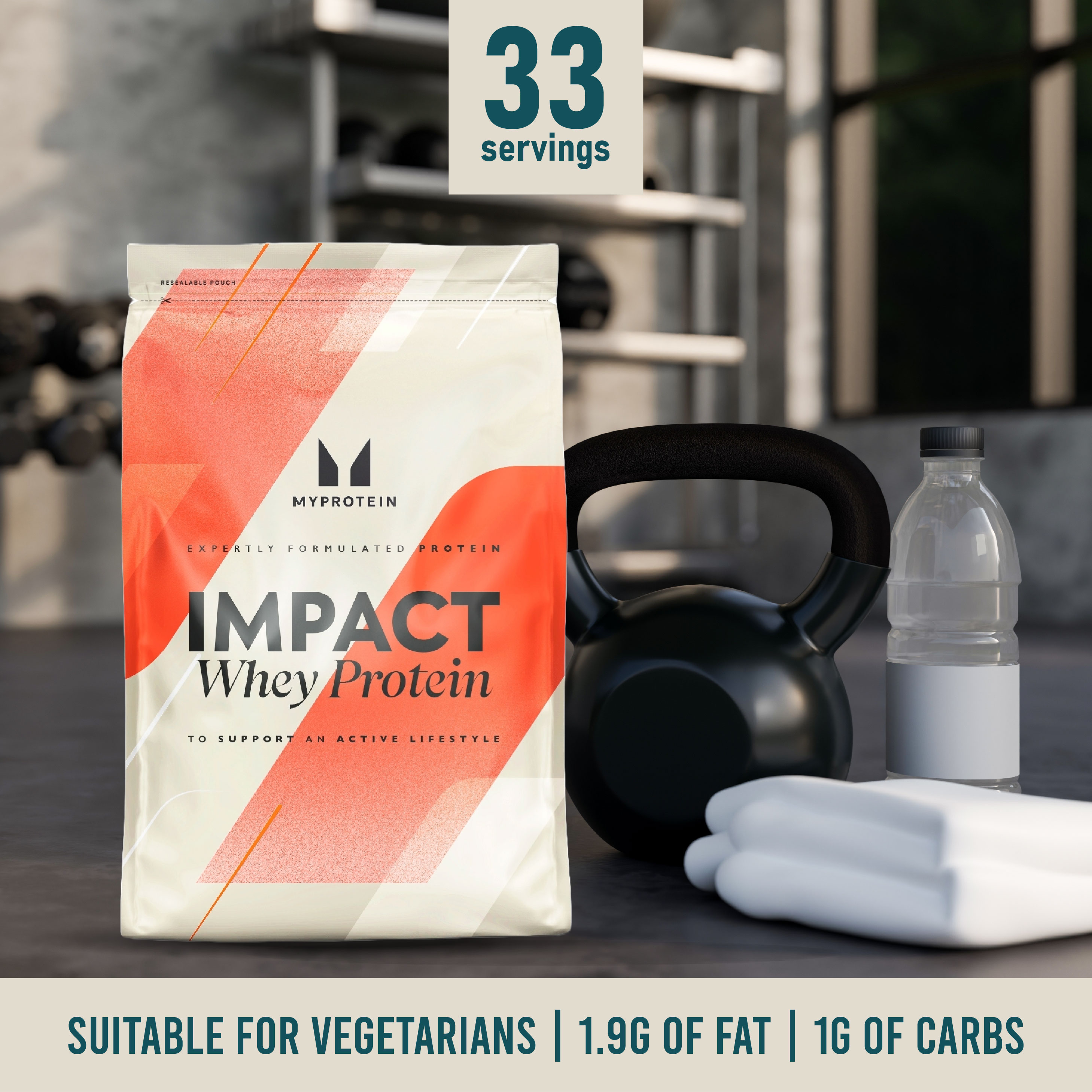 MyProtein Impact Whey Protein (2.5kg) | WOAH!